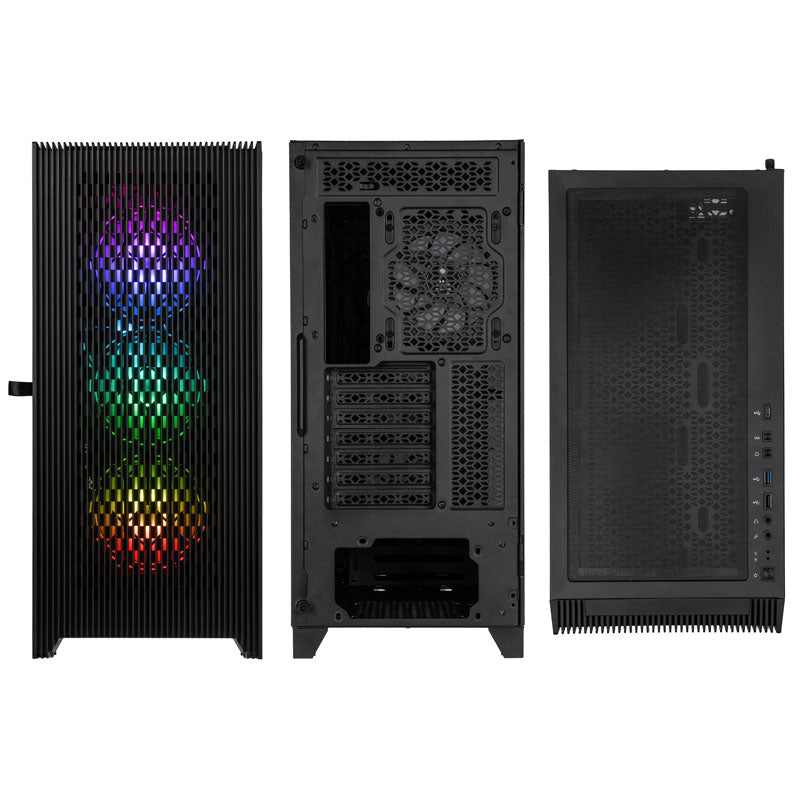 Kolink Unity Lateral ARGB Midi Tower Case - Black – Geekd