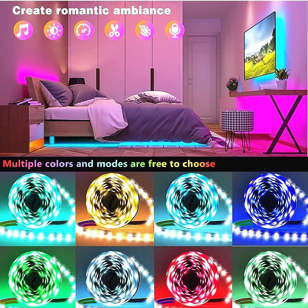 RGB Light Strip LED Lys – Geekd